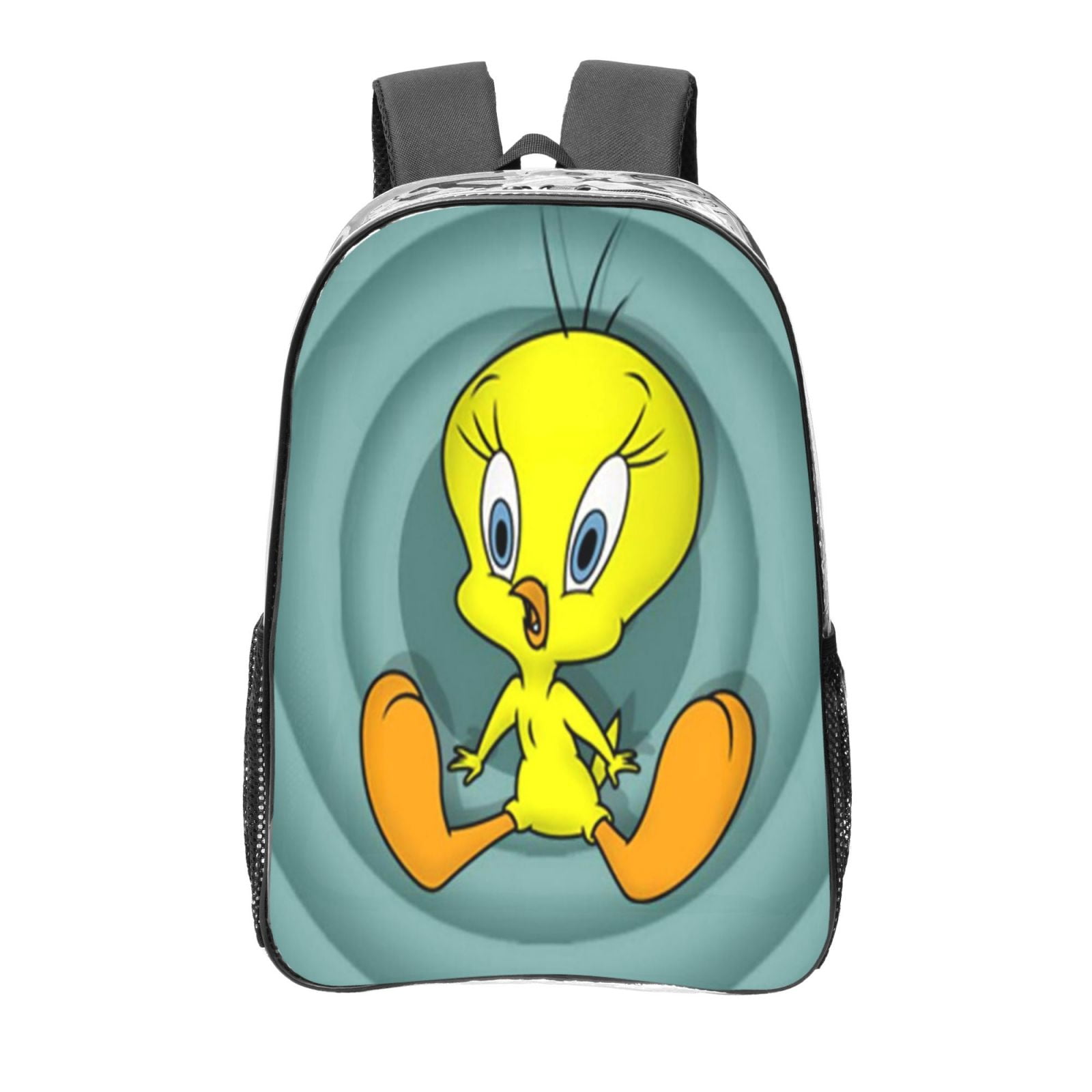 Tweety_Bird Transparent Backpack Pvc Plastic Material Ruggedly ...