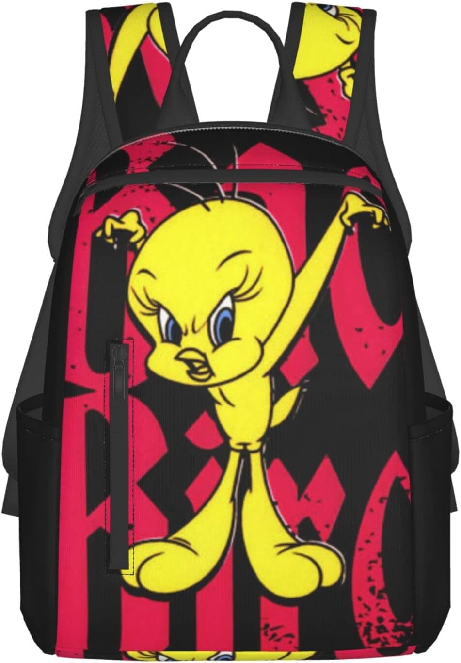 Tweety Cartoon Bird-22 Stylish Backpack Travel Hiking Camping Daypack ...