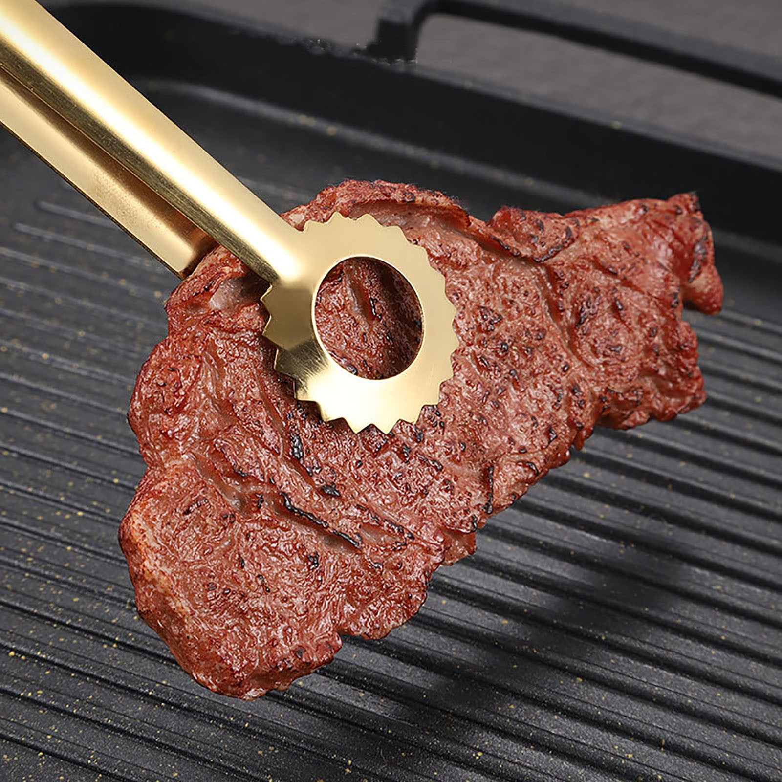 Tweezer Tongs for Cooking Stainless Steel Sausage Barbecue Tool Long ...