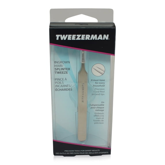 Tweezerman Ingrown Hair/Splintertweeze, Long pointed tips - Walmart.com