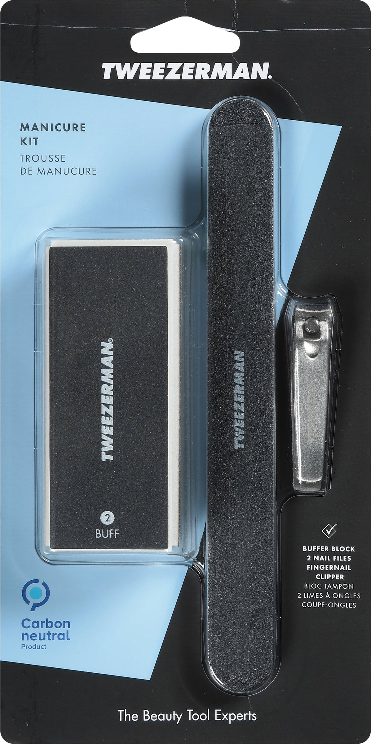 Tweezerman, Manicure Kit, TWZRMN, Pusher, Clipppers - Walmart.com