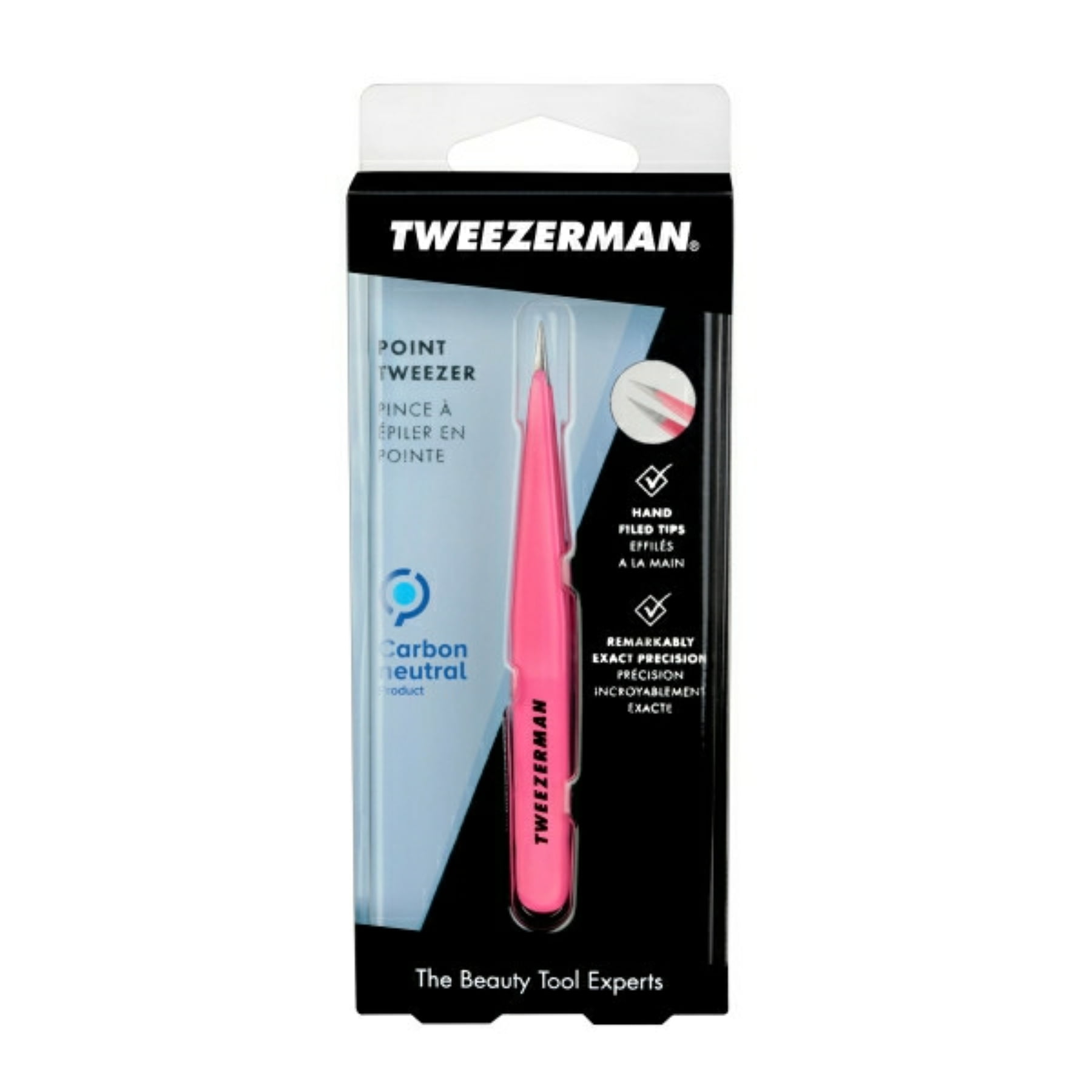 Tweezerman Pretty In Pink Point Tweezer - Walmart.com