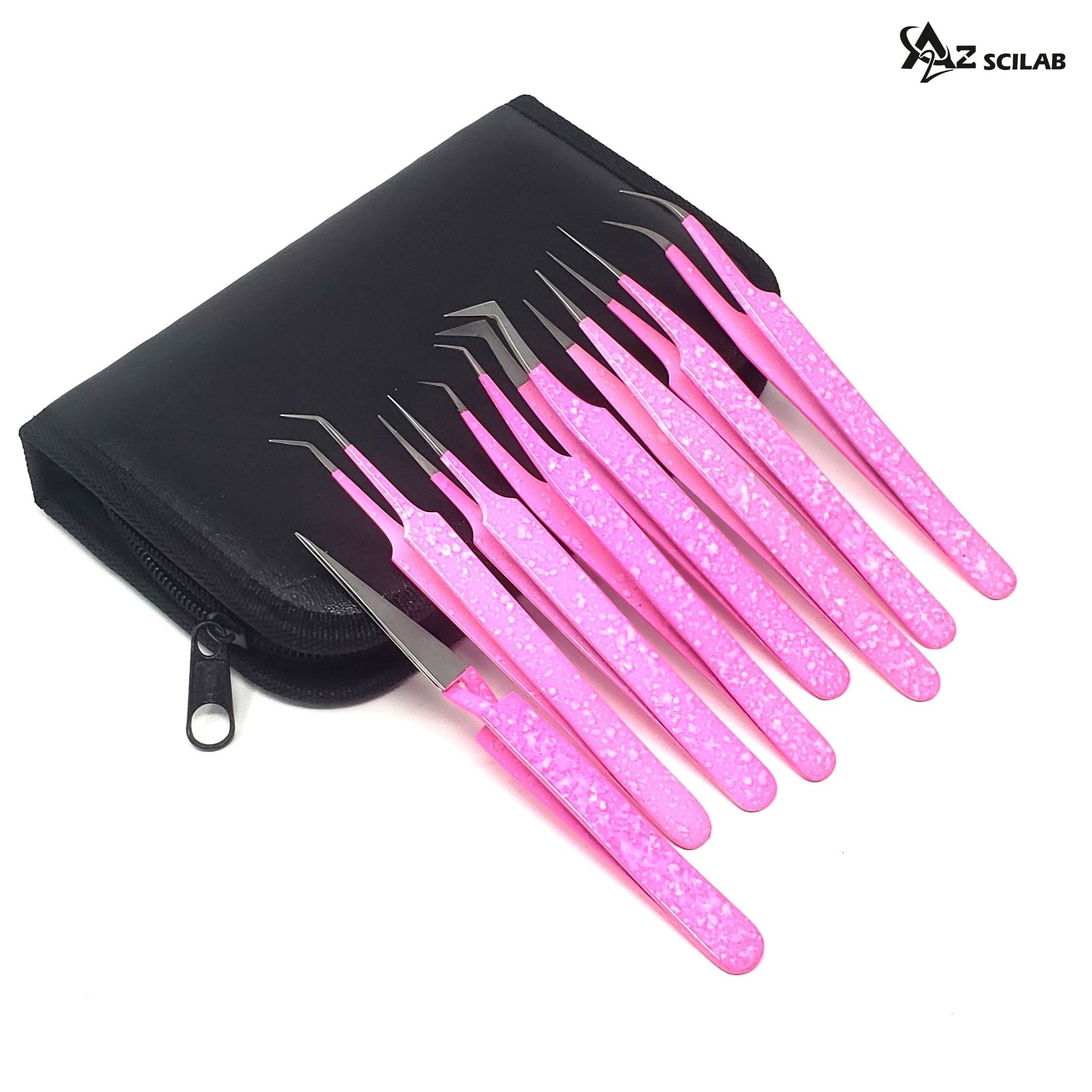 Tweezers Precision Set, 8 pcs Tweezers Set, Stainless Steel Tweezers ...