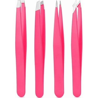 Revlon Designer Series Mini Tweezers Set, Slant Tip & Point Tip, Beauty ...