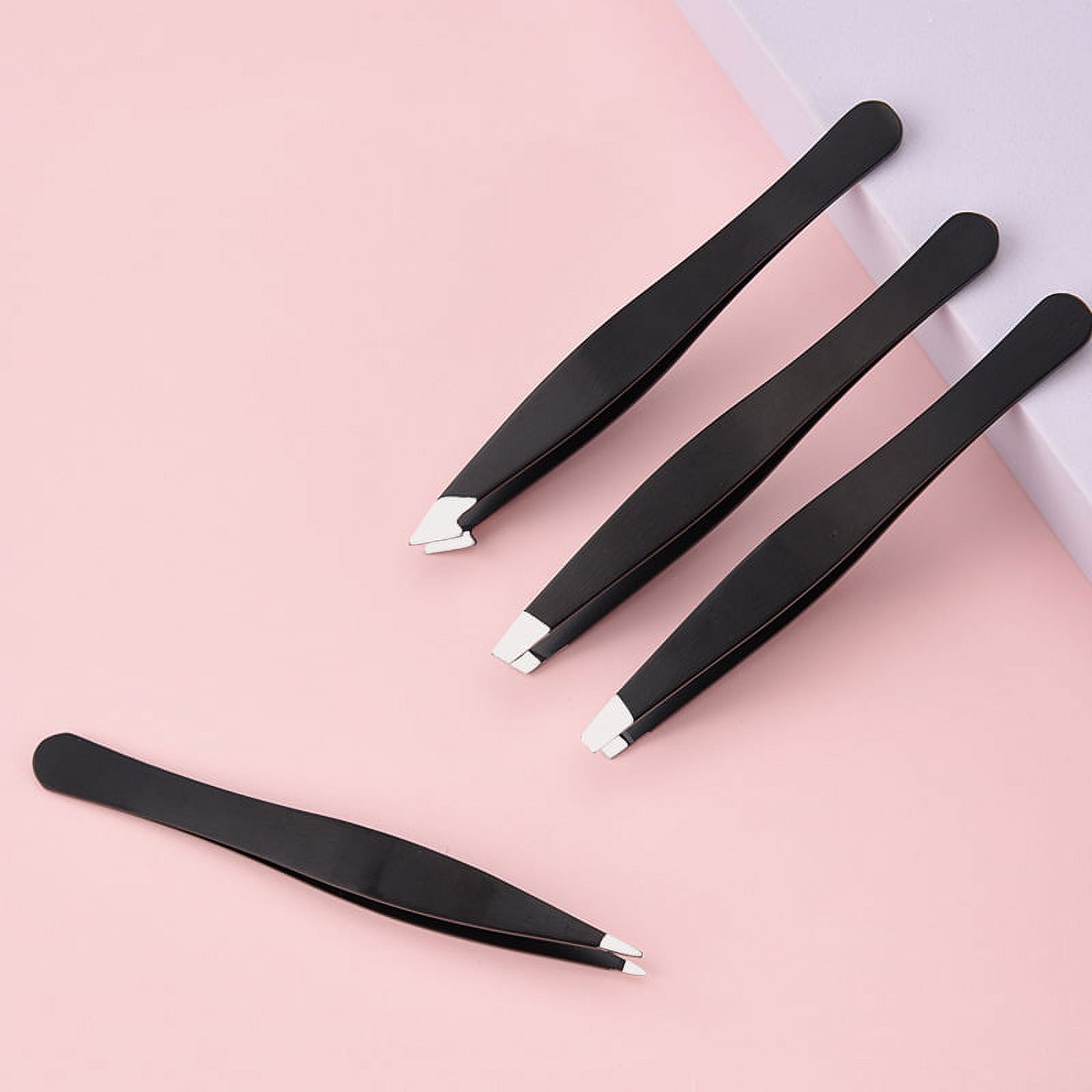 Tweezers Set with Travel Case, Great Precision Upgrade Professional ...