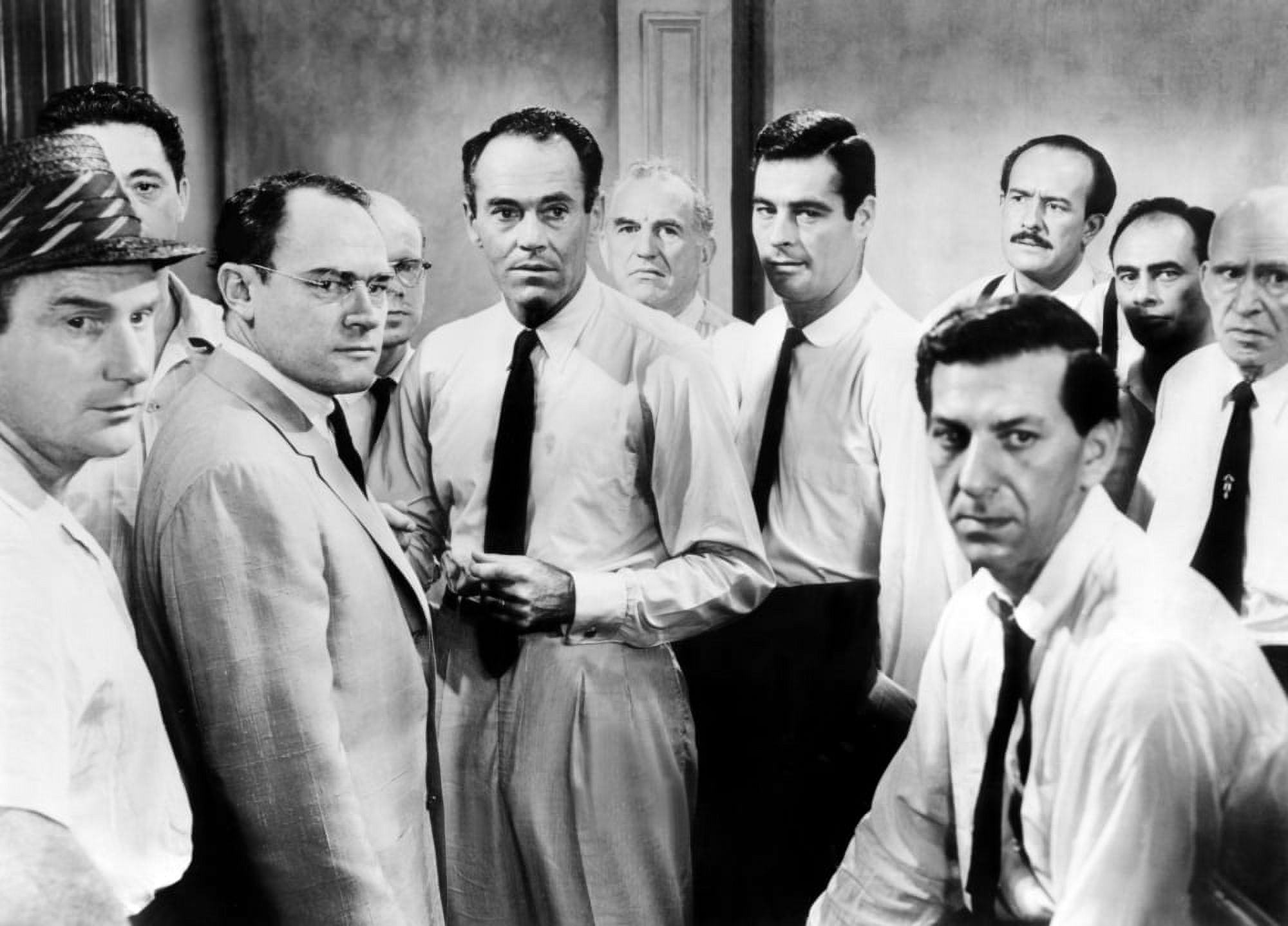 Twelve Angry Men Jack Warden Edward Binns E.G. Marshall John Fiedler ...