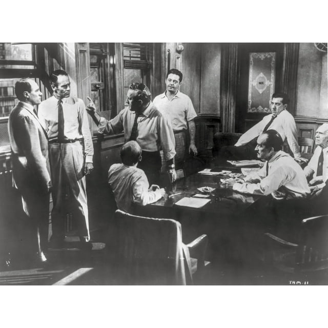 Twelve Angry Men Movie Scene in a Room with Men Arguing Photo Print (8 ...