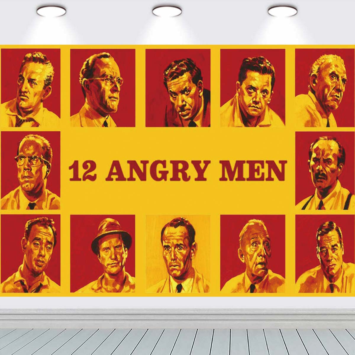 Twelve Angry Men school Backdrop Background Banner Taspestry Wall Decor ...