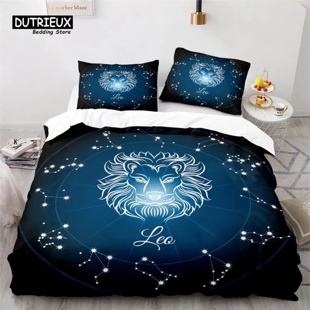 Twelve Constellation Bedding Set For Kids Child Boys 3D Print Cancer ...