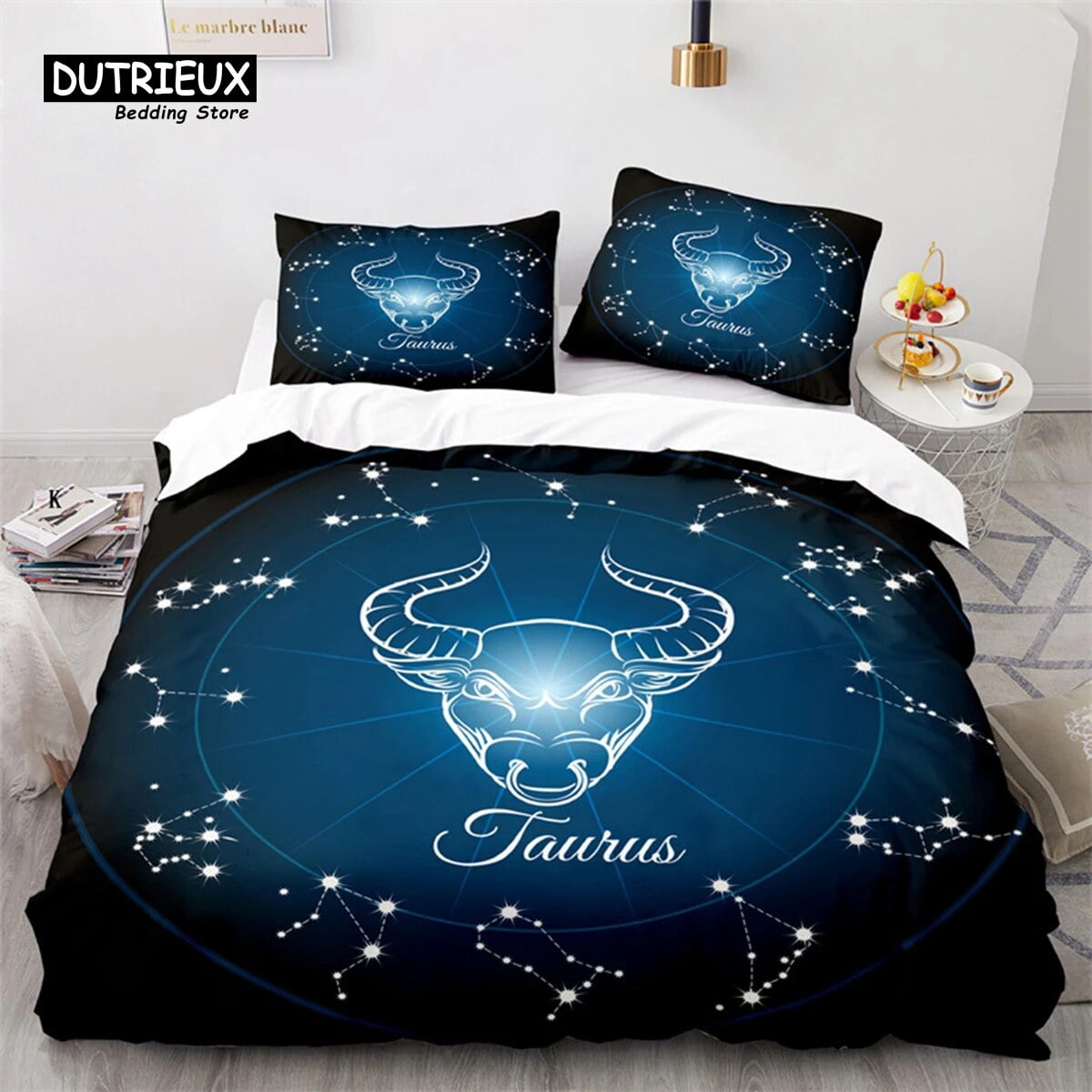 Twelve Constellation Bedding Set For Kids Child Boys 3D Print Cancer ...