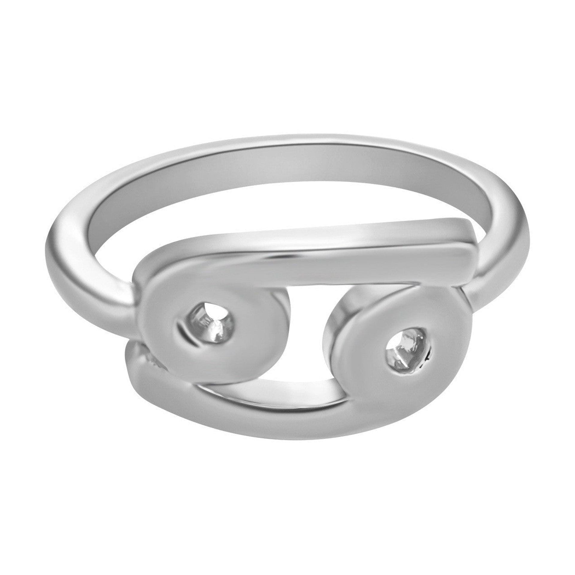 Unisex Zodiac Constellation Ring Adjustable Opening Alloy Electroplated ...