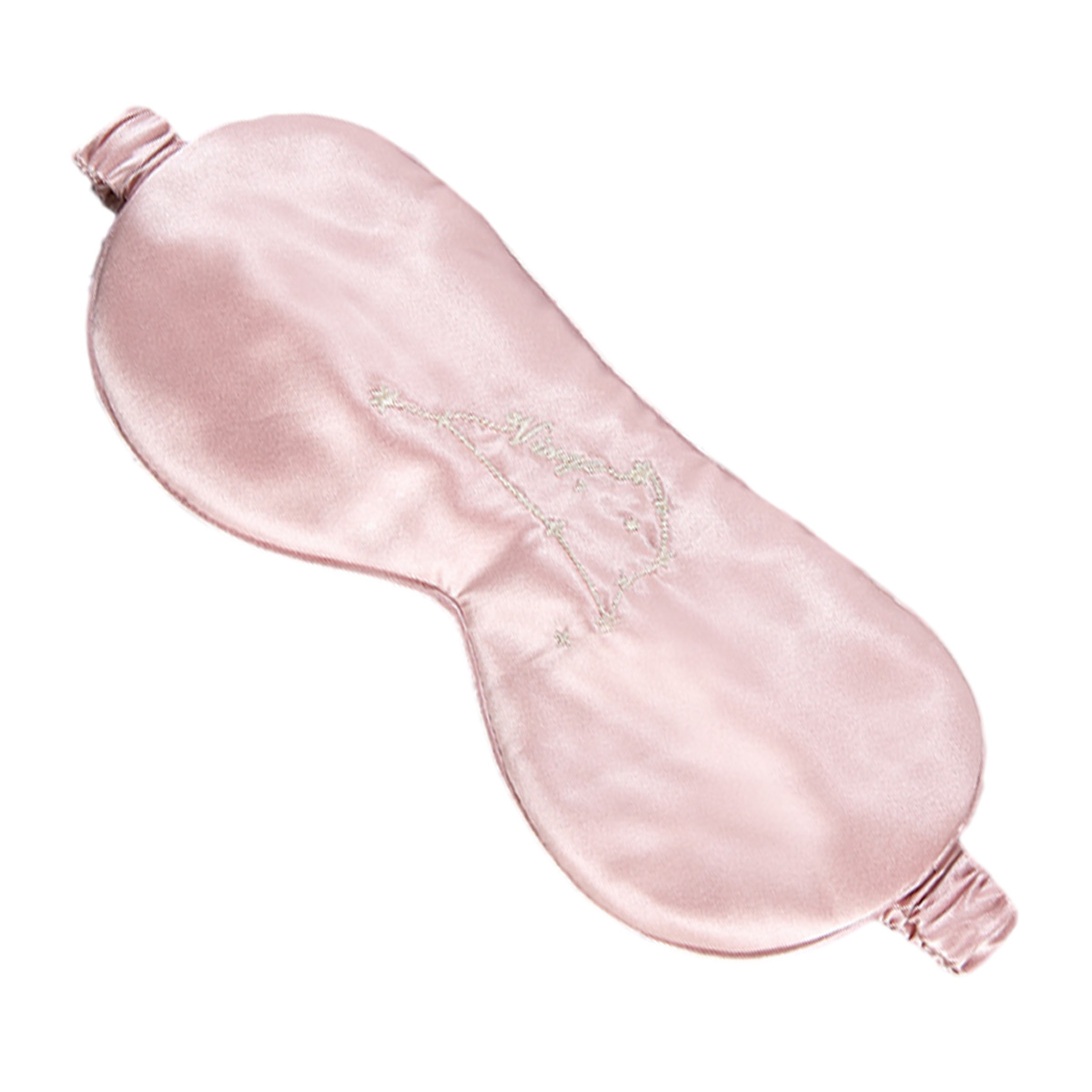 Twelve Constellations Silk Eye Mask, Hold Strip Fitting Facial Shape ...