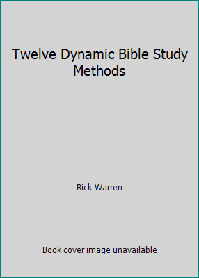 Pre-Owned Twelve Dynamic Bible Study Methods (Paperback) 0882078151 ...