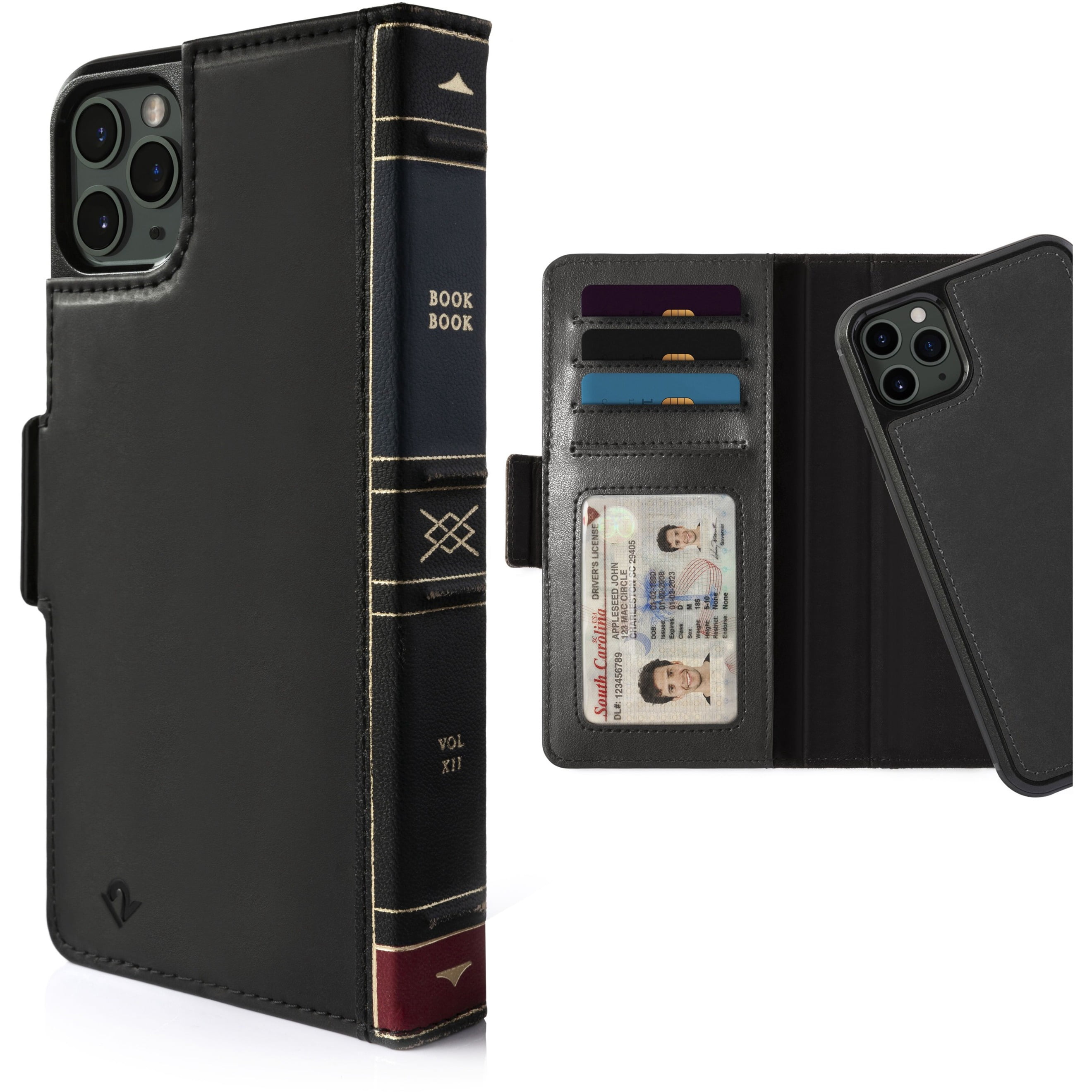 Twelve South BookBook Carrying Case (Book Fold) Apple iPhone 11 Pro ...
