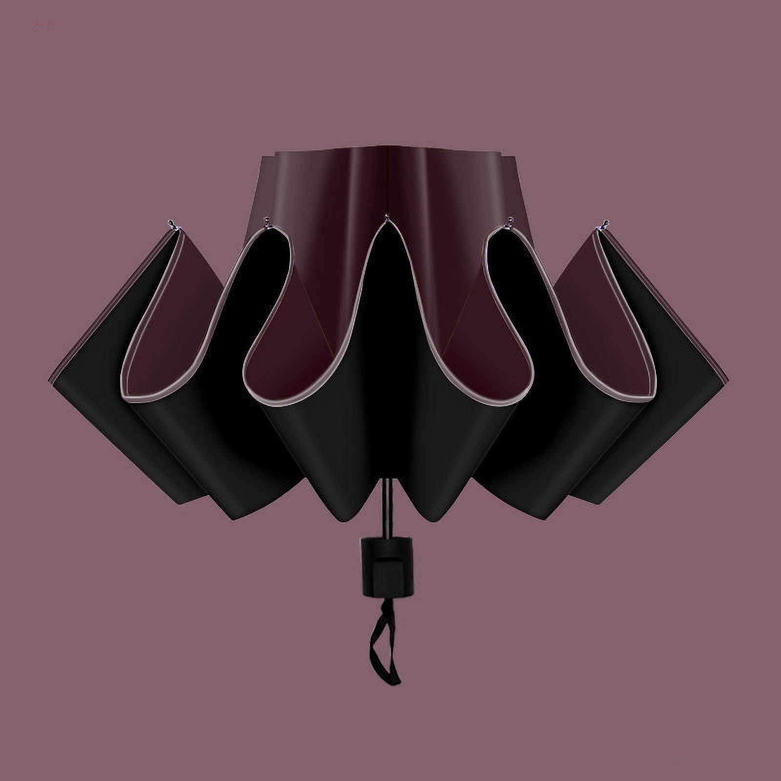 Twelve-bone automatic folding sun umbrella sunscreen umbrella dual ...