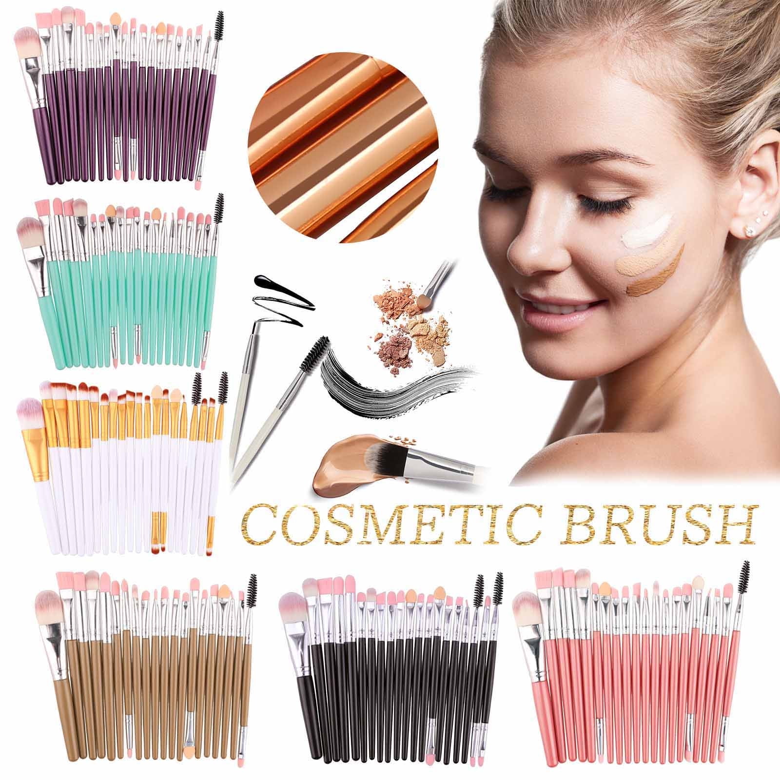 Twenty Makeup Brushes, Professional Beauty Tool Set, High-Quality ...