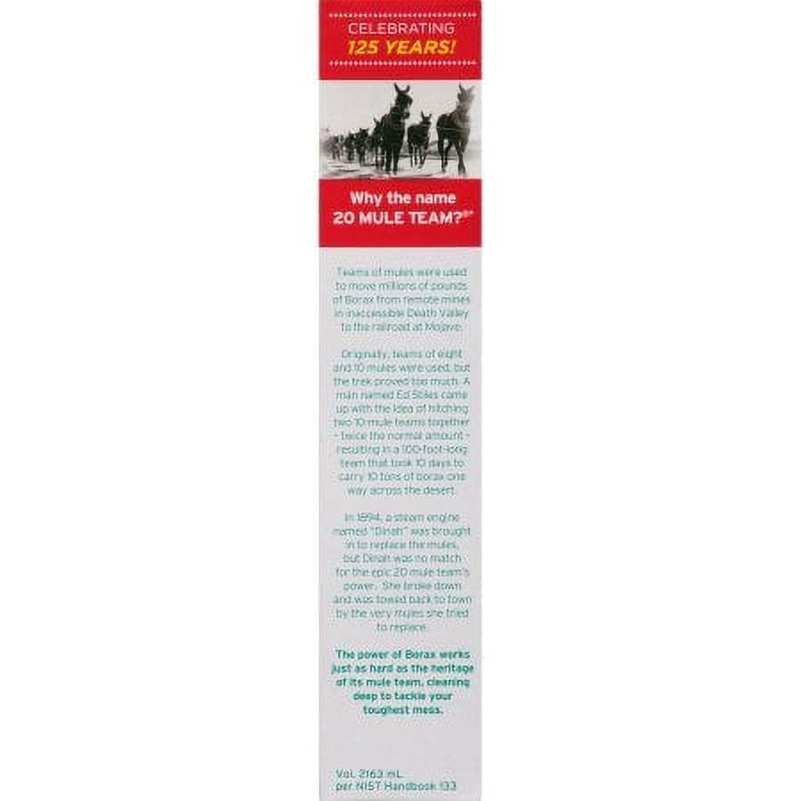 Twenty Mule Team Borax Detergent Booster & Multi-Purpose Household ...