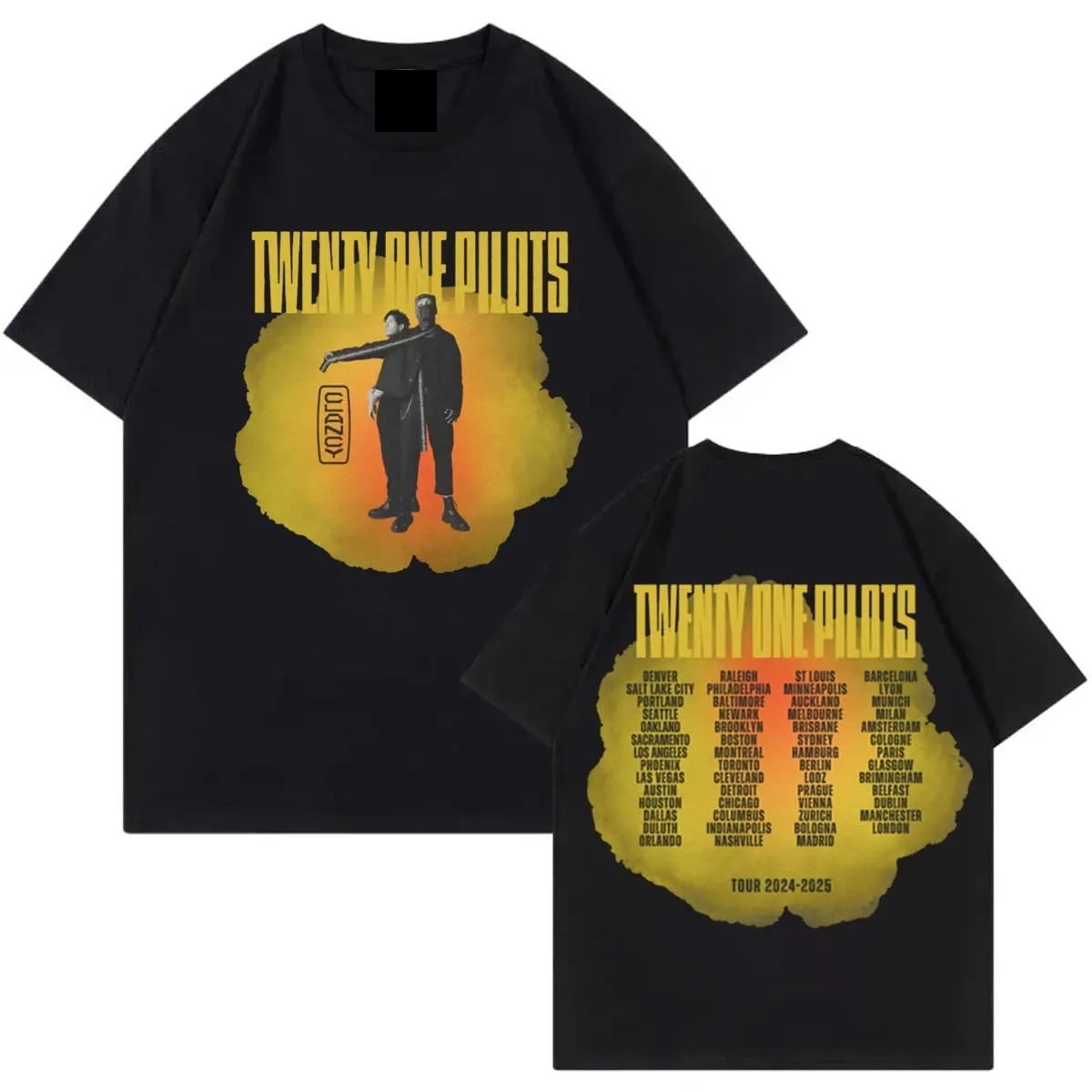 Twenty & One & Pilot the Clancy World Tour Shirt - Walmart.com