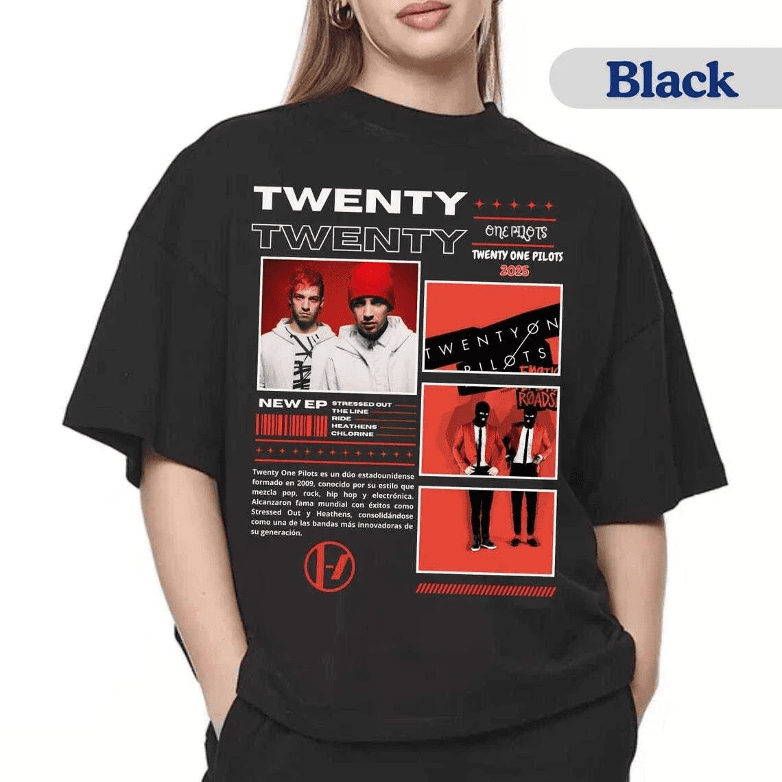 Twenty One Pilots 2025 T-shirt, The Clancy World Tour Shirt For Fans ...