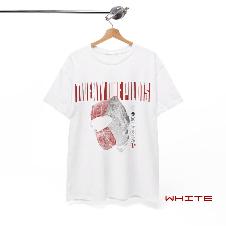 Twenty One Pilots Clancy Mask & Symbols T-shirt Unisex Heavy Cotton ...