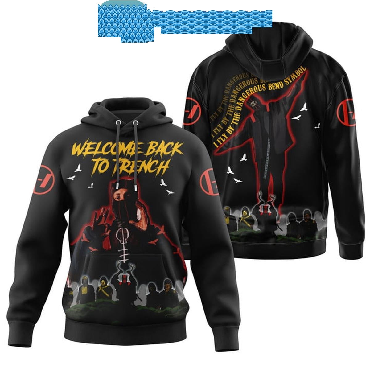 Twenty One Pilots Overcompensate Welcome Back To Trench Hoodie Shirt ...