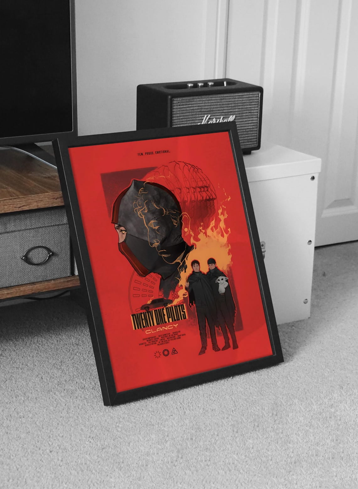 Twenty One Pilots Poster Print, Twenty One Pilots Clancy Album Poster ...