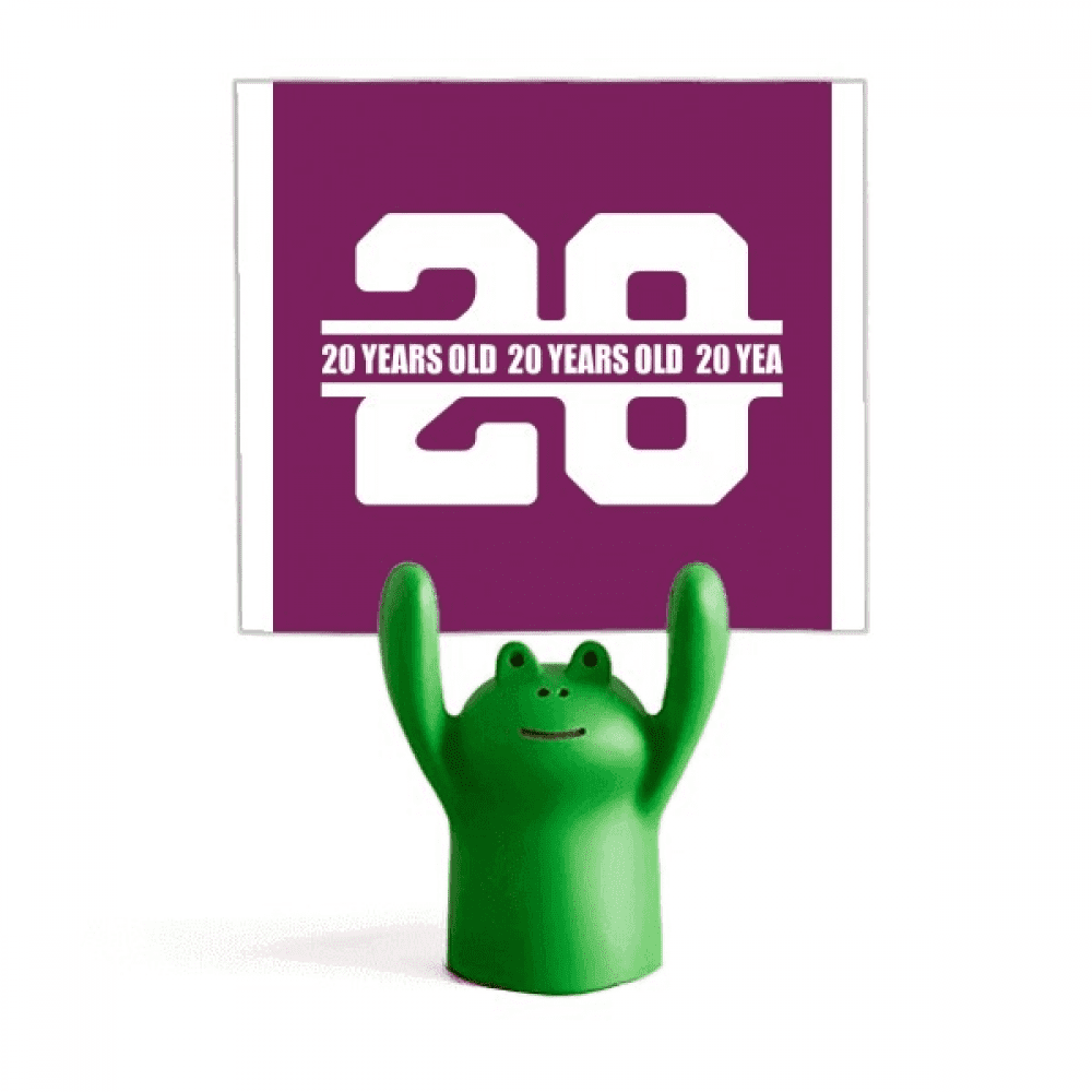 Twenty Years Life Art Deco Fashion Memo Holder Cartoon Animal Frog ...