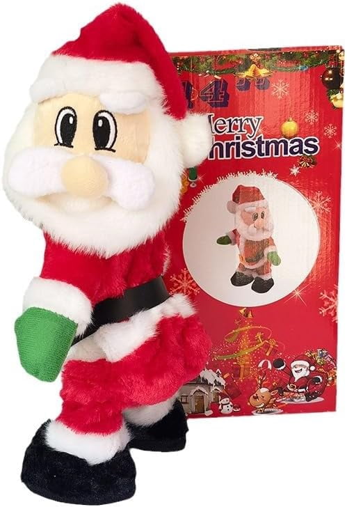 Twerking Santa Claus, 2025 New Electric Dancing Santa Claus with Music ...