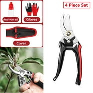 8Inch Professional Ratchet Anvil Pruning Shears, Anvil Groove Design ...