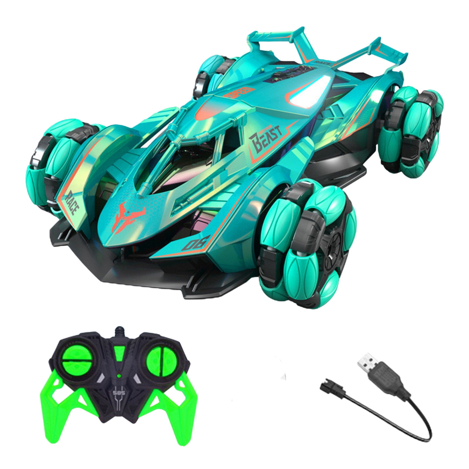 Twfbrm 4WD Remote Control Gesture Sensor Car,Hand Controlled RC Stunt ...