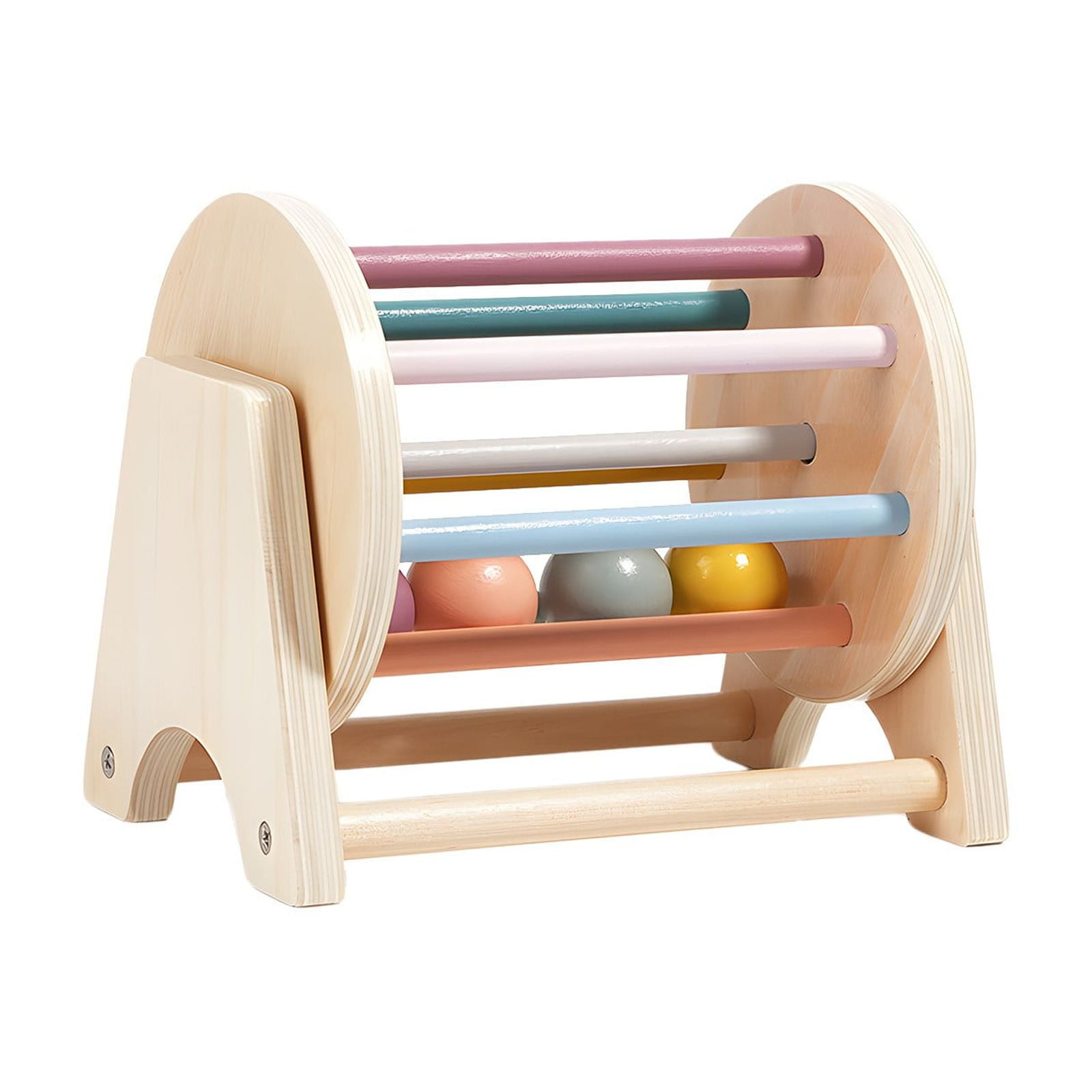 Twfbrm Baby Learning Playsets Children's Toy Wooden Tabletop Rolling ...
