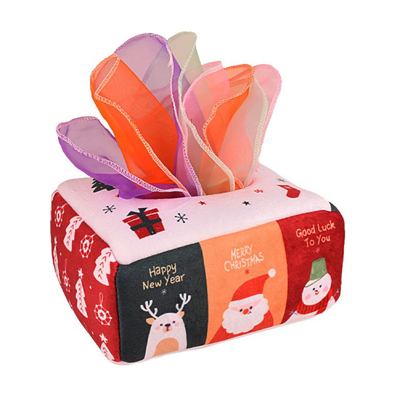 Twfbrm Baby Learning Playsets Christmas Theme Baby Draws Tissues Infant ...