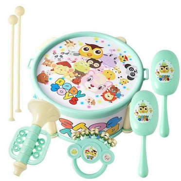 Worgeous 8pcs Children 8-Note Hand Bells Set Colorful Musical ...