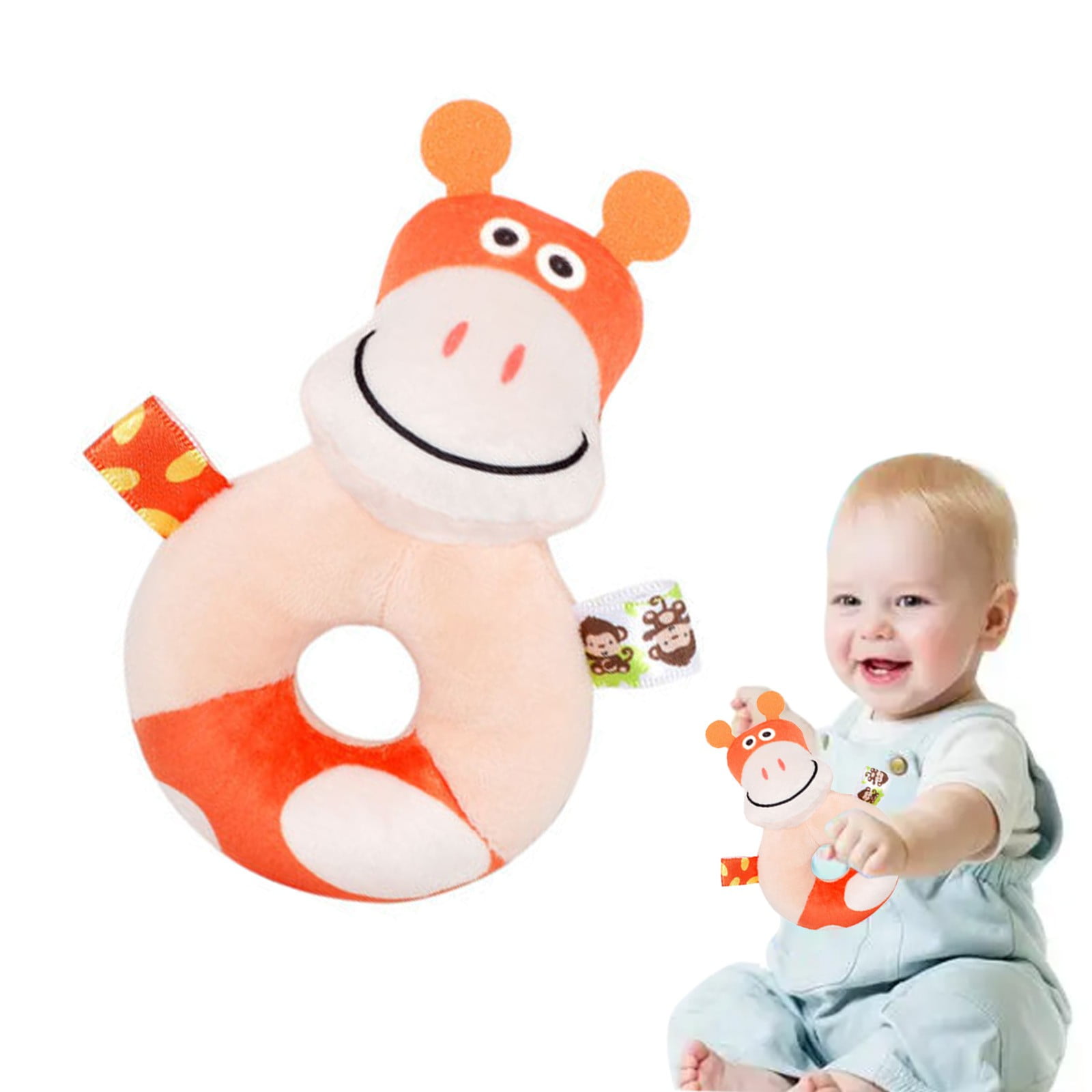 Twfbrm Baby Soft Rattles Shaker, Infant Developmental Hand Grip Baby ...
