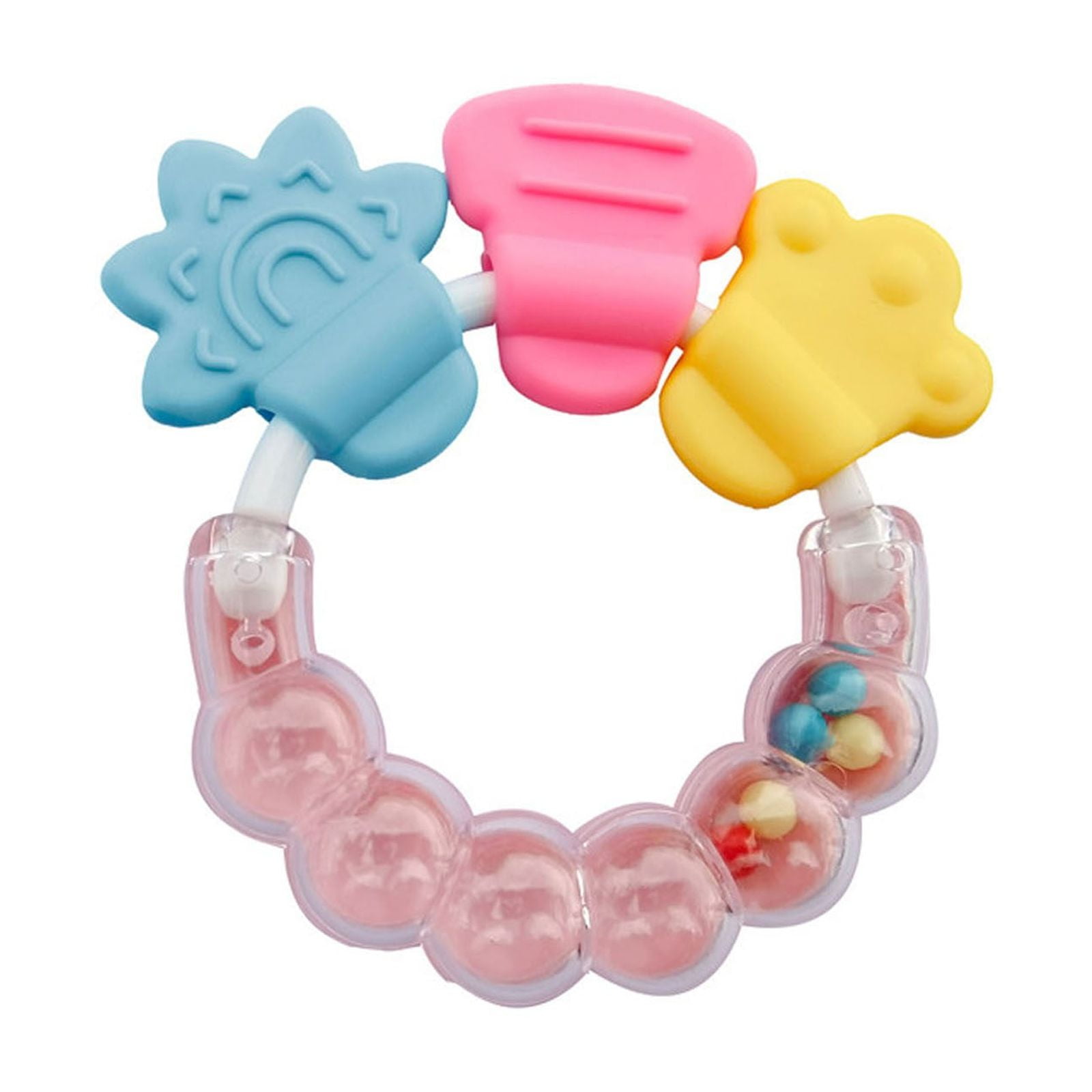 Twfbrm Baby Toys Baby Rattle Teether Chewing Music Type Teether Baby ...