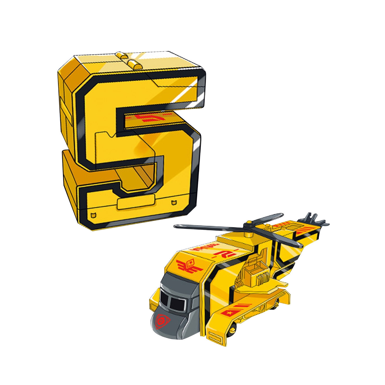 Twfbrm Deformation Robot Toy - Deformed Car Robot Dinosaur Toys, Kids ...