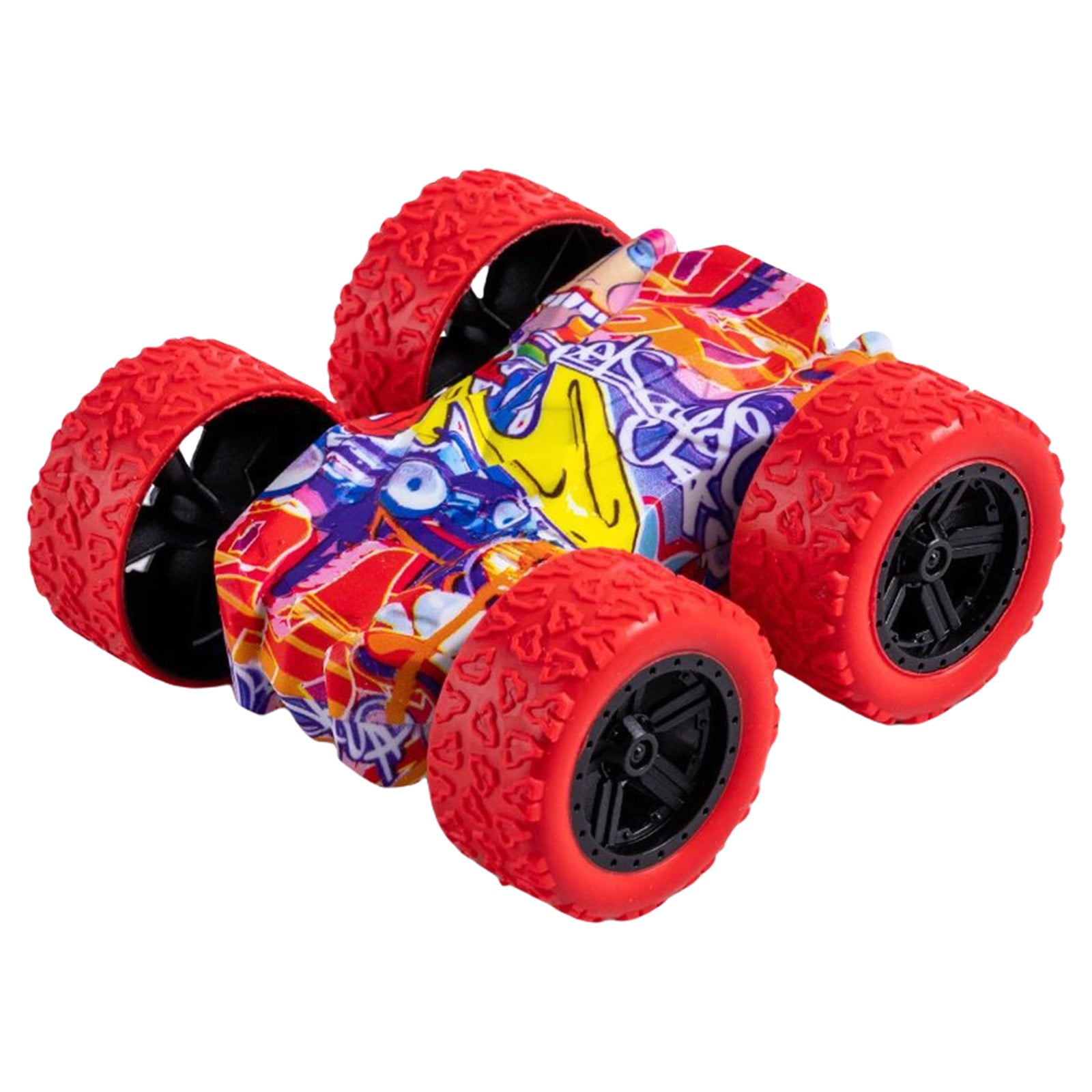 Twfbrm Doodle Pull Back Cars, 4 Wheels Double-Sided Flip Racing Cars ...