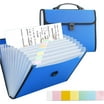 Annvchi 24-Pocket Expandable Document Organizer, A4/Letter Size, High ...