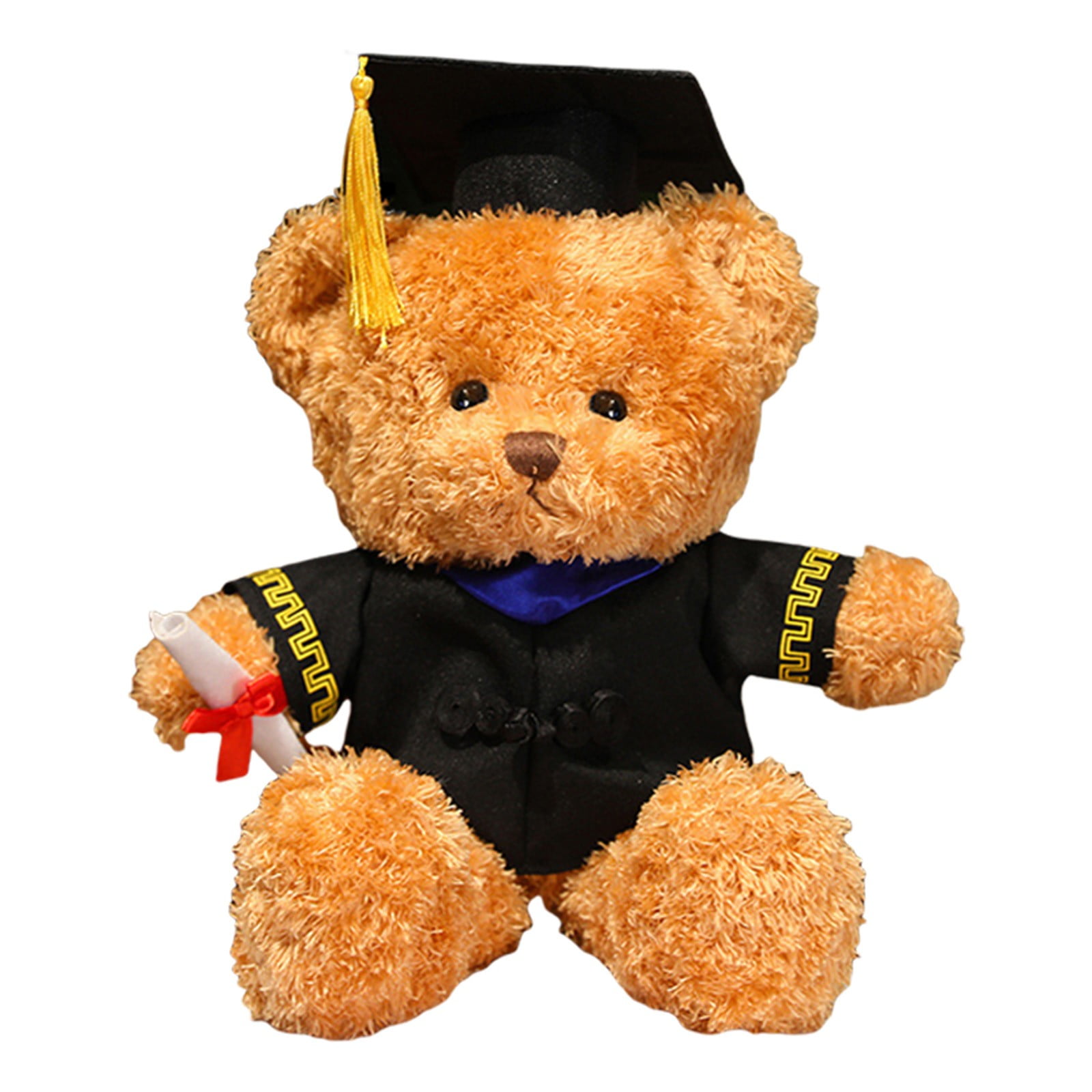 Twfbrm Graduation Bear Plush Toys, 14 Inch Brown Stuffed Animal Bear ...