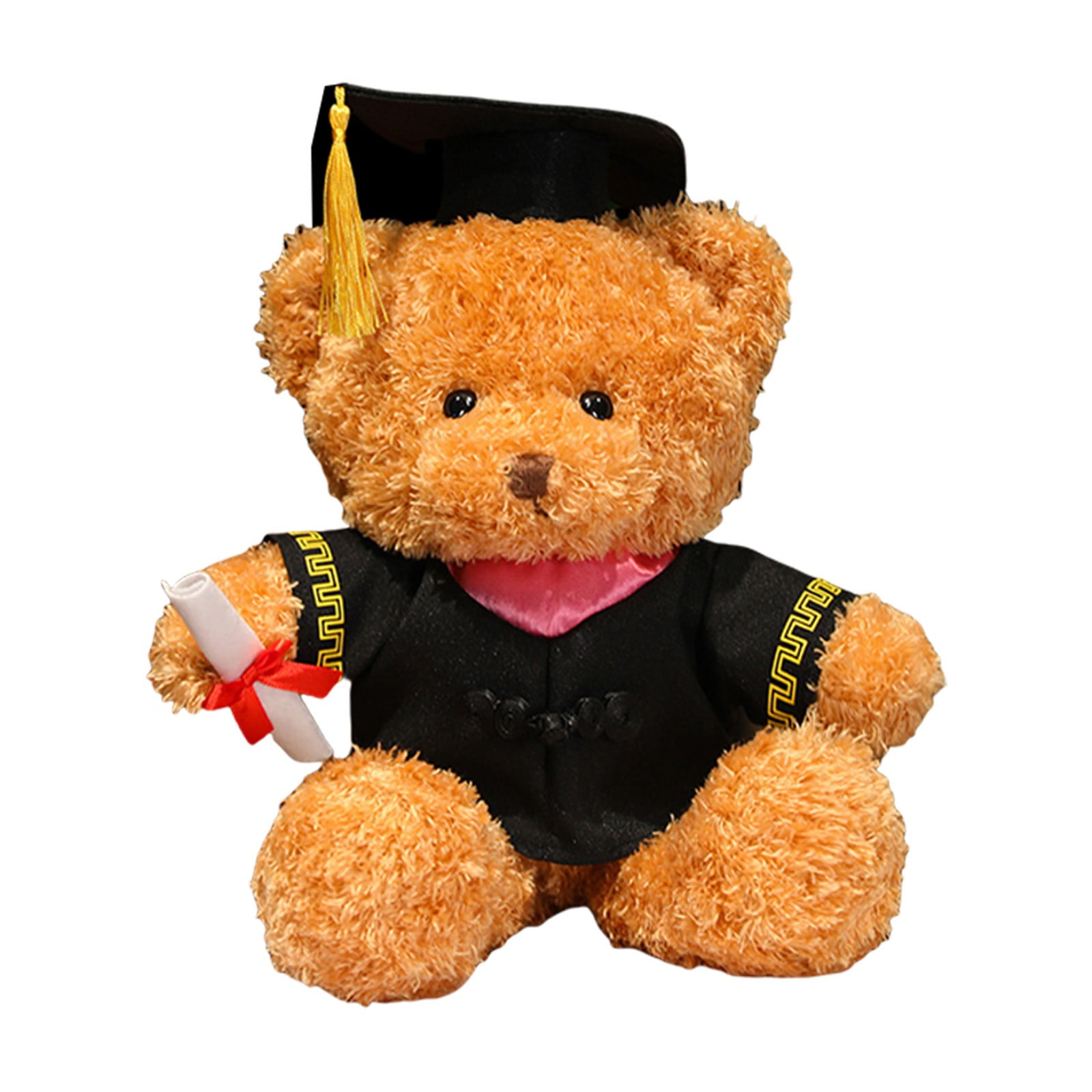 Twfbrm Graduation Bear Plush Toys, 14 Inch Brown Stuffed Animal Bear ...