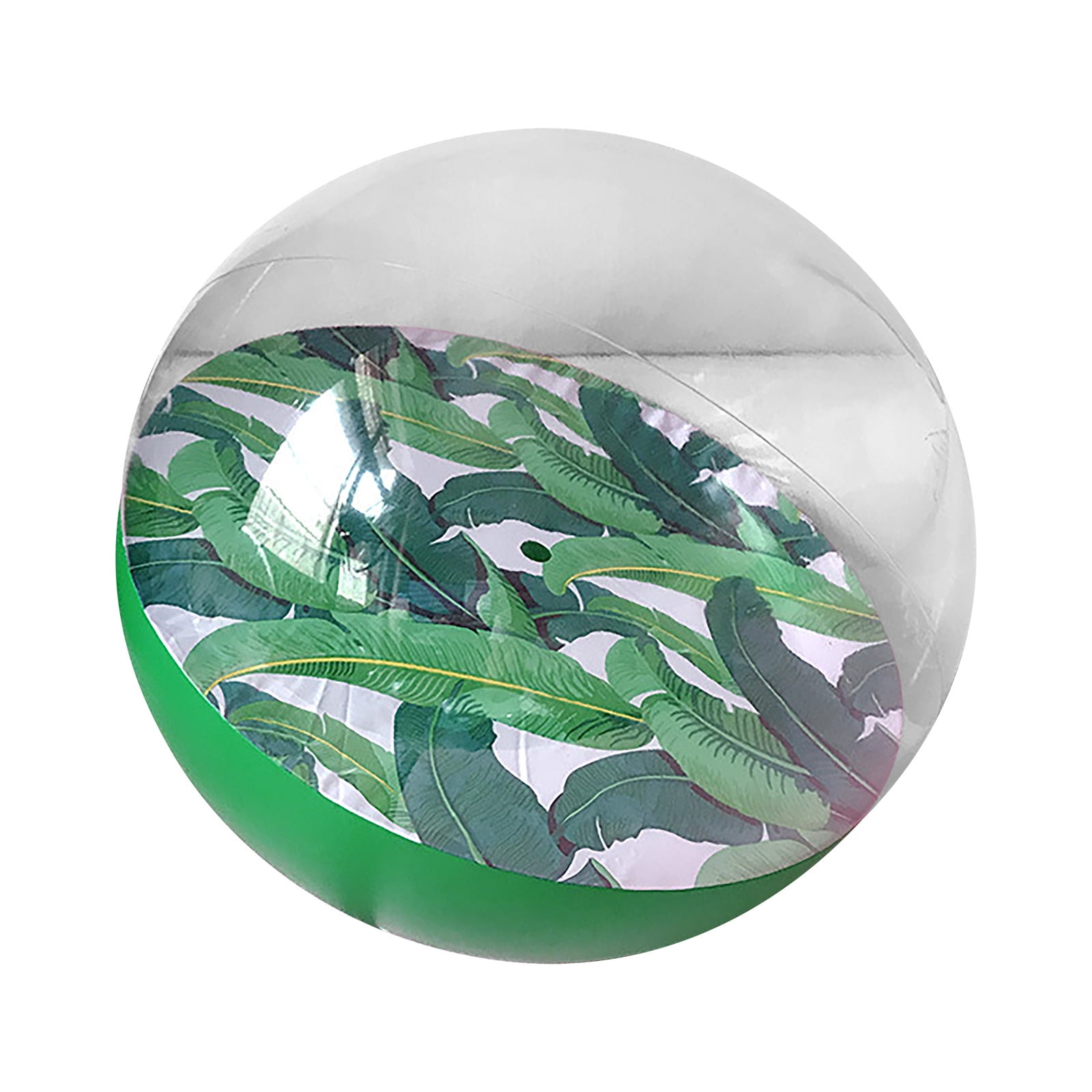 Twfbrm Inflatable Beach Balls, 12 Inch Diameter PVC Clear Pool Balls ...