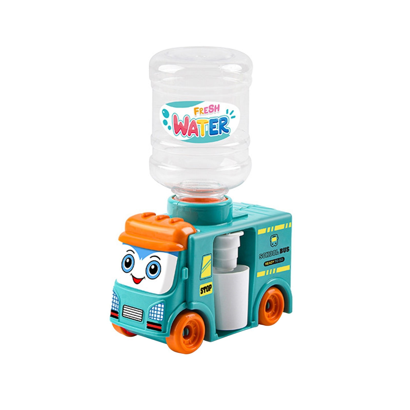 Twfbrm Kids Water Dispenser Mini Water Dispenser Cute Bus Drink ...