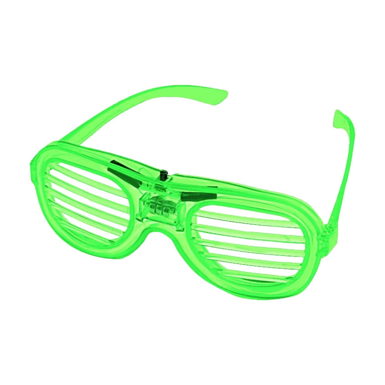 Twfbrm LED Glow Glasses,Christmas Light Up Glasses,Glow in The Dark ...