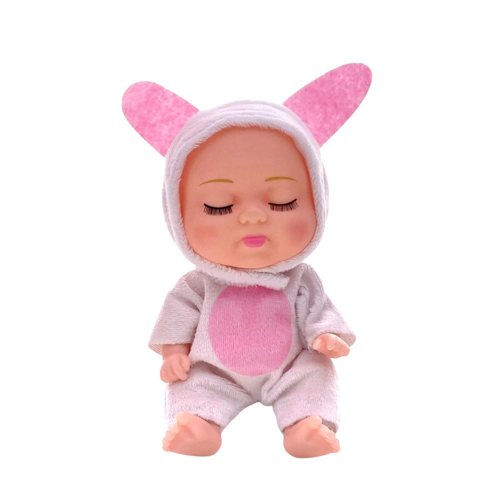Twfbrm Mini Reborn Baby Dolls,5 inch Lifelike Realistic Baby Dolls with ...