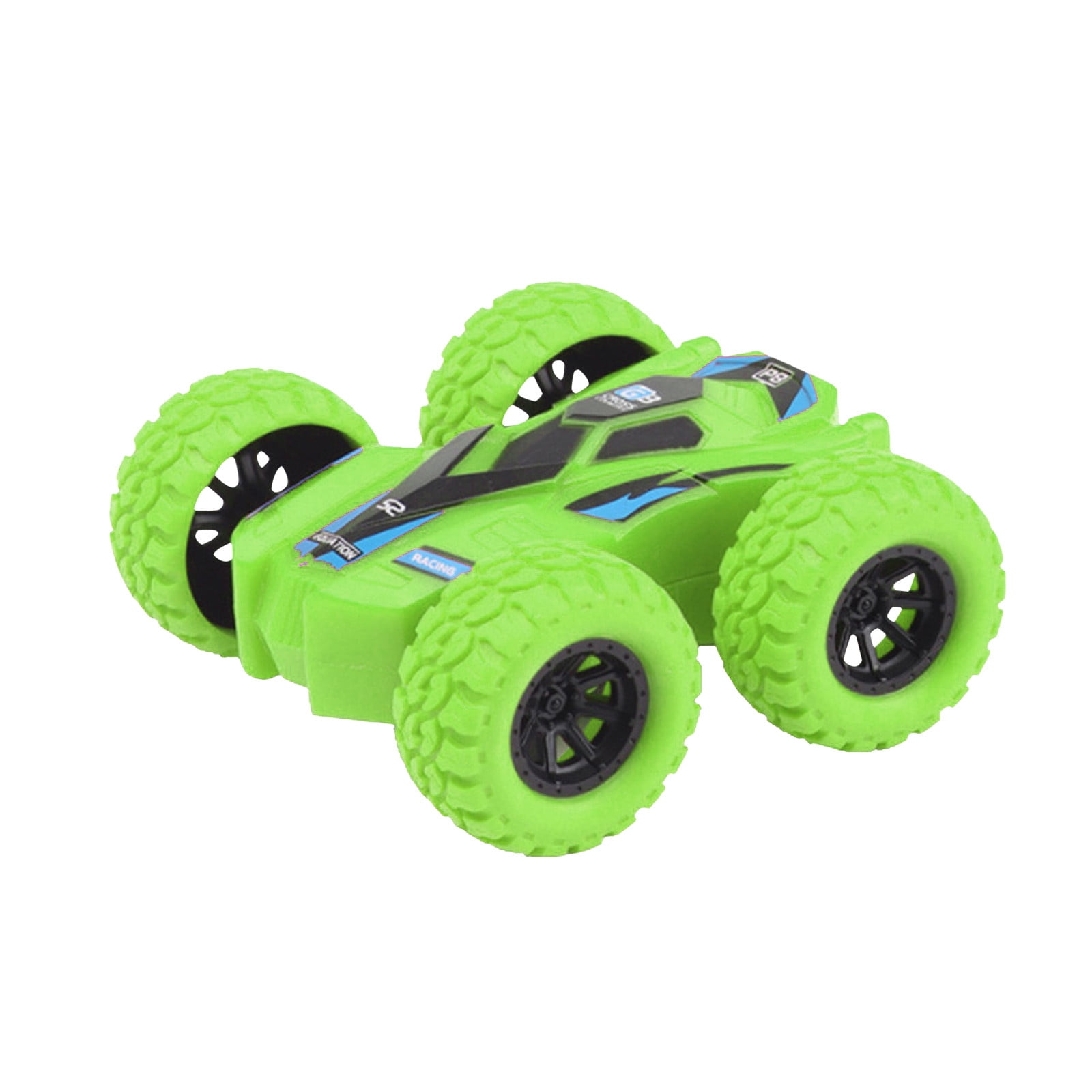Twfbrm Pull Back Cars Double-Sided Friction Powered Vehicles Flips ...