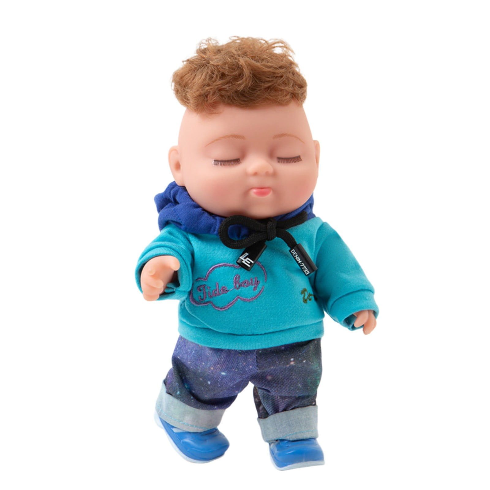 Twfbrm 8 Inch Mini Baby Vinyl Reborn Dolls Lifelike Realistic Baby ...