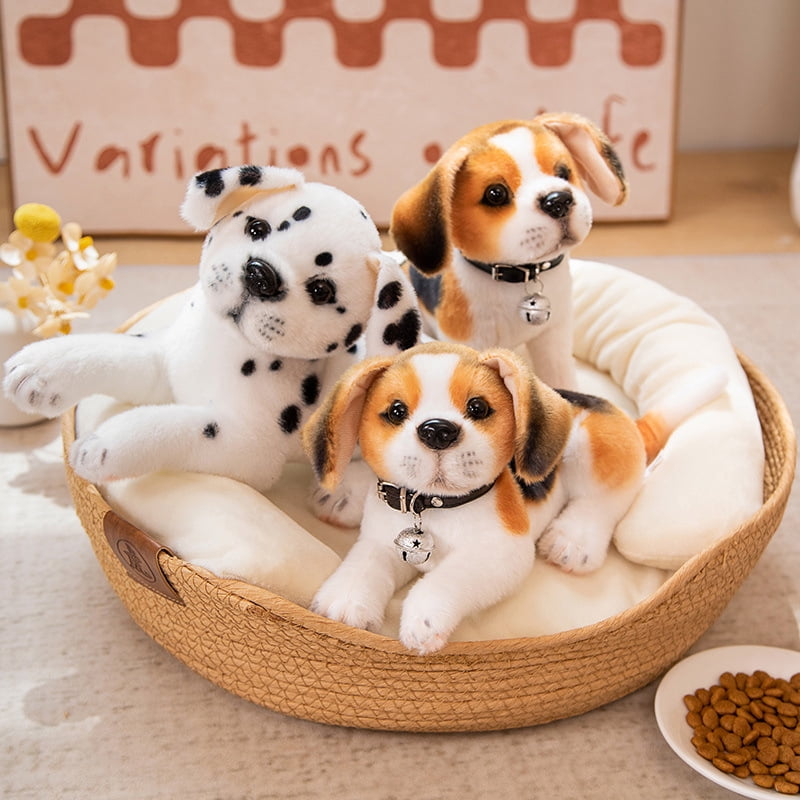 Twfbrm Simulated Plush Puppy Toy, 10 Inch Realistic Stuffed Animal Doll ...