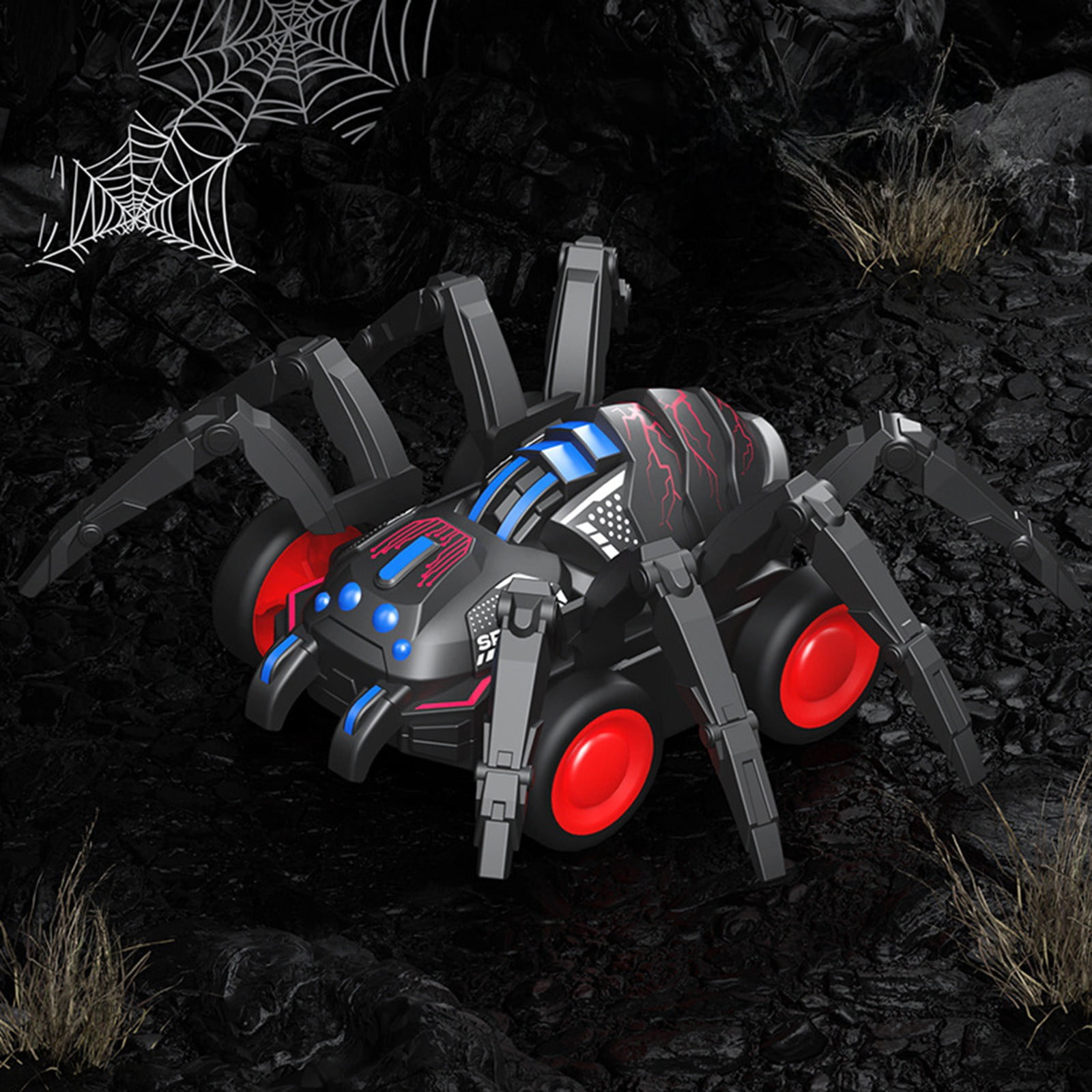 Twfbrm Spider Pull Back Car, Educational Toddler Toys Spider Design ...