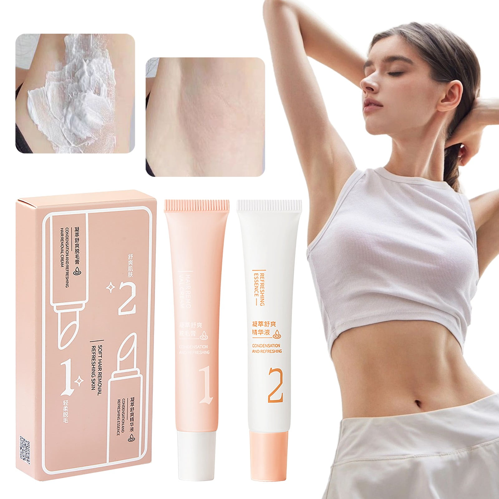 Twg Clean Hair Removal Cream Set Does Not Stimulate Armpit Hair Removal ...