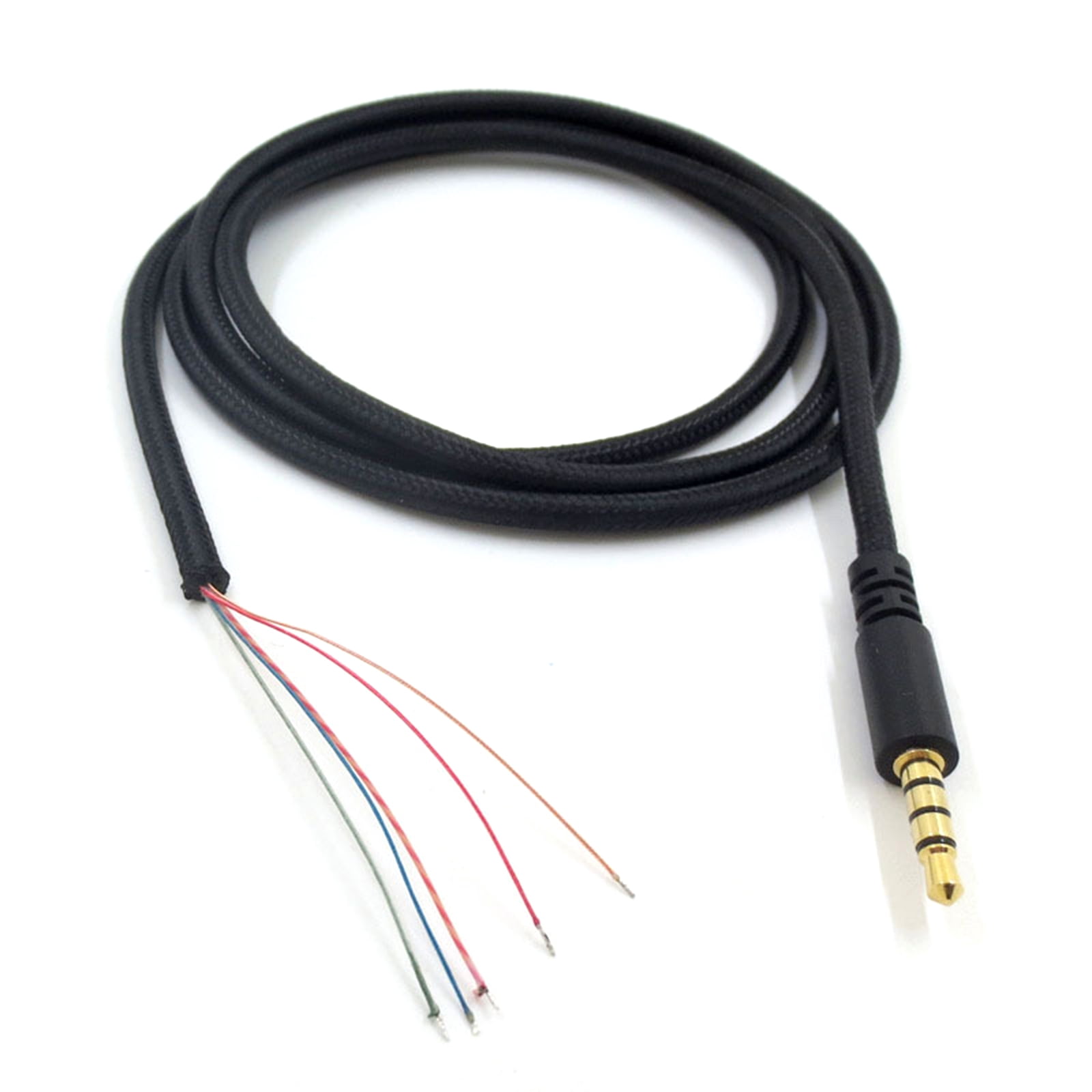TwhqxjCN 1.5M Replacement Cable For Headsets, Nylon Wire Headphone Cord ...